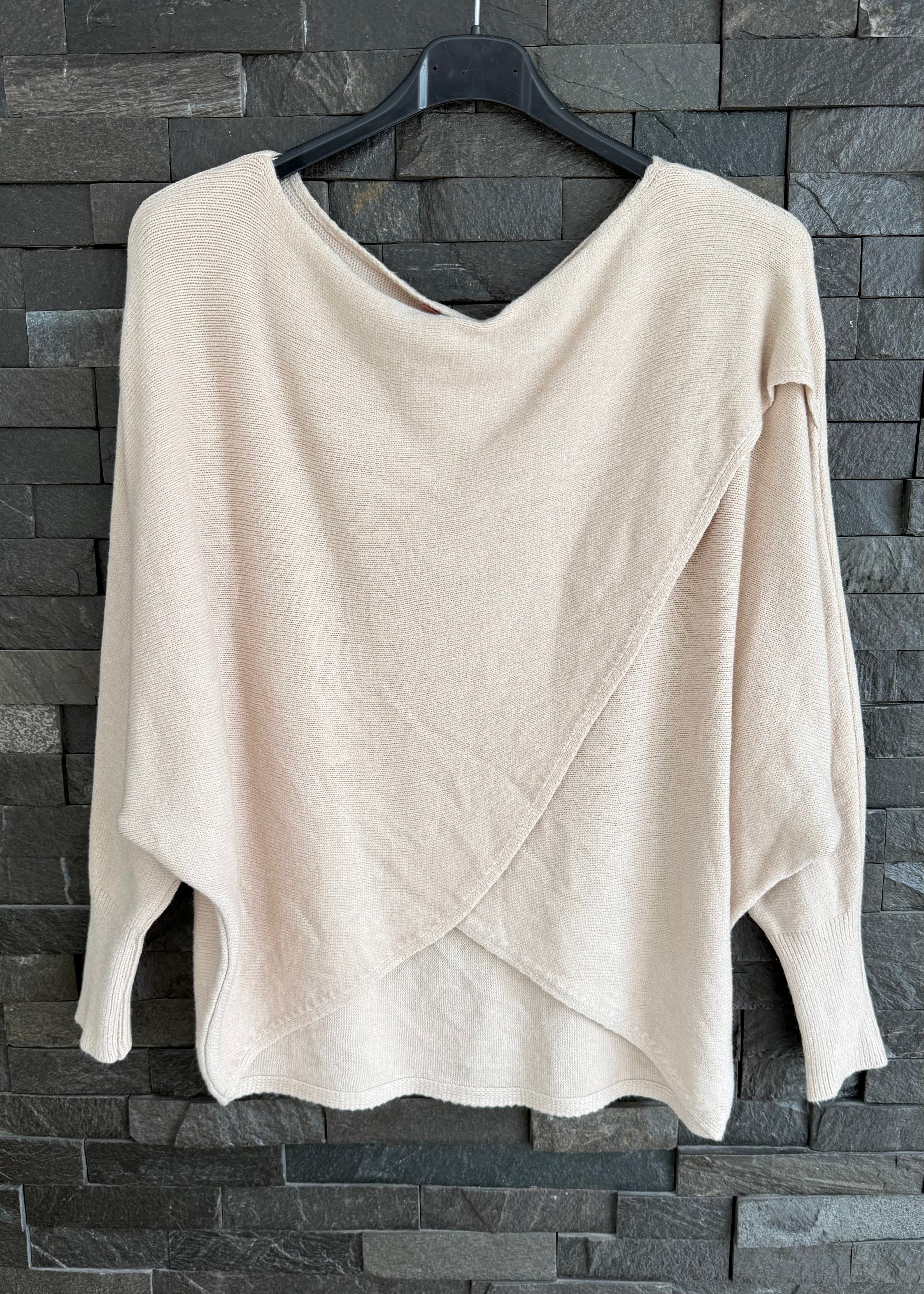 Sand Cross Over Jumper – DC Boutique