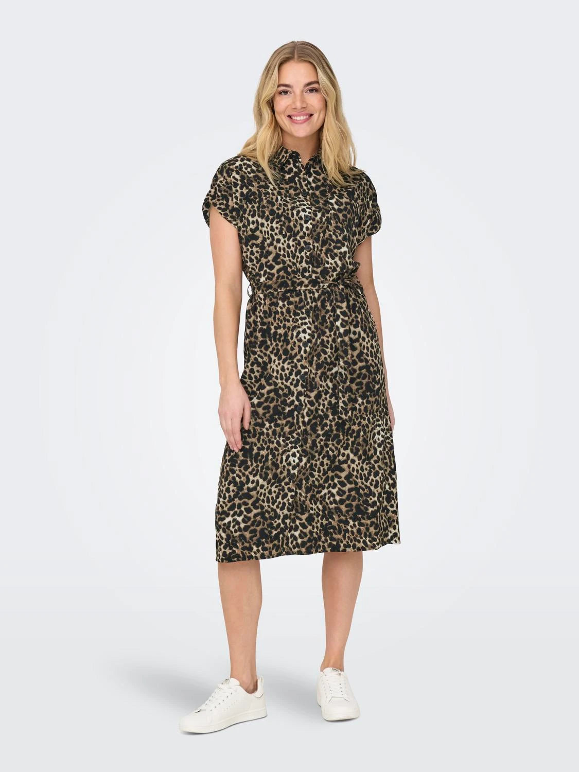 ONLY Leopard Shirt Dress – DC Boutique